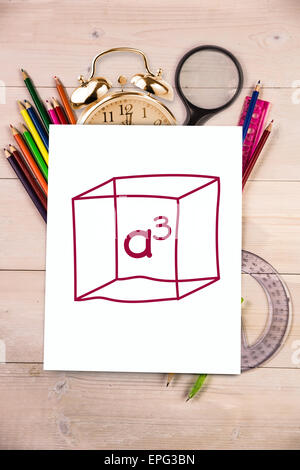 Composite image of a cubed Stock Photo - Alamy