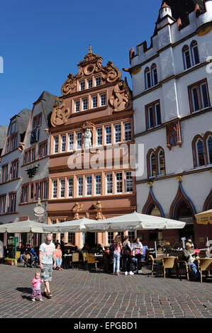Trier,Treves,Rotes Haus and Steipe,Im Roten Haus restaurant,Hauptmark ...
