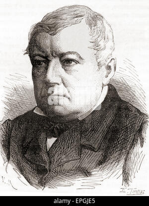 Christian Friedrich Schönbein, 1799 - 1868, a German-Swiss chemist ...