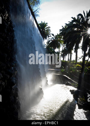 Taoro park at Puerto de la Cruz, Tenerife, Canary islands, Spain Stock ...