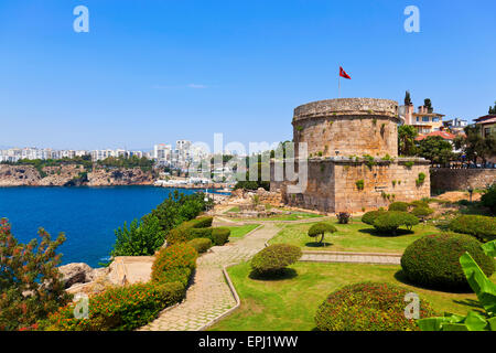 Old fort in Antalya, Turkey Stock Photo - Alamy