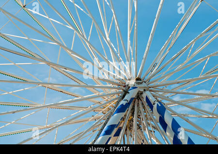 part of a large modern ferris wheel Stock Photo - Alamy