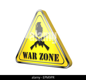 Toxic warning yellow sign Stock Photo - Alamy