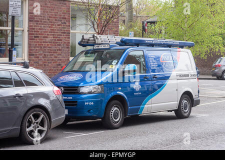 Pimlico Plumbers van, London, UK Stock Photo - Alamy