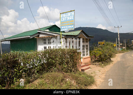 Rooms sign for small guesthouse, Haputale, Badulla District, Uva ...