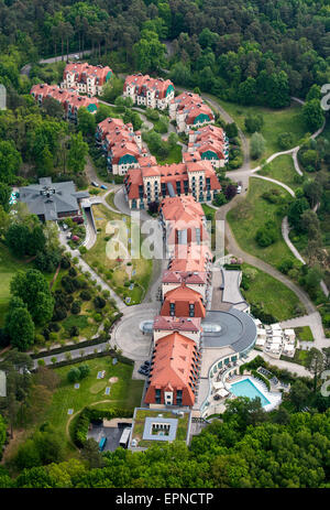 An aerial photo shows golf courses in Ichihara City,Chiba Prefecture on ...