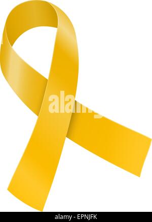 Osteosarcoma cancer awareness ribbon vector illustration isolated on ...