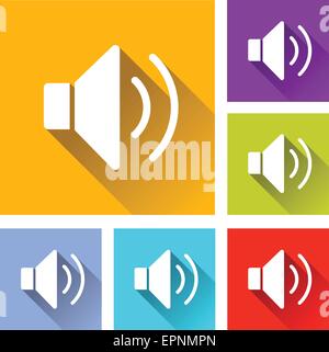Sound icon design vector Stock Vector Image & Art - Alamy
