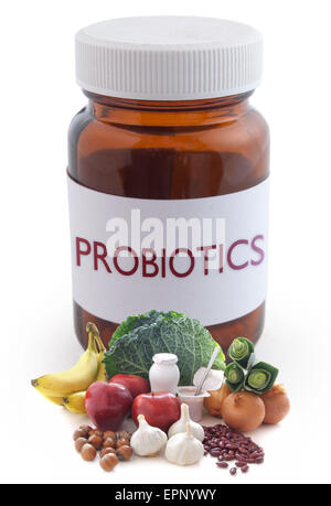 Probiotic rich foods. Healthy diet eating Stock Photo - Alamy