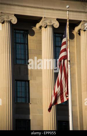 Facade Robert F Kennedy Justice Department Building Pennsylvania Avenue ...