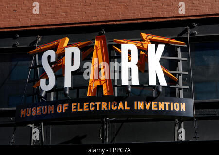 The Spark Electrical Museum. Bellingham, Washington State, USA Stock ...