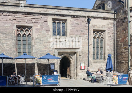 All Saints Cafe in Hereford Stock Photo - Alamy