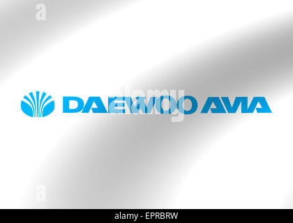 Daewoo Avia Airlines logo icon flag symbol emblem sign Stock Photo - Alamy