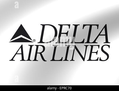 Delta Airlines logo icon flag symbol emblem sign Stock Photo - Alamy
