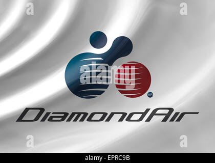 Diamond air logo icon flag symbol sign emblem Stock Photo - Alamy