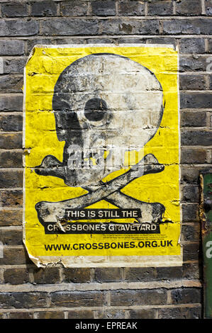 crossbones cemetery south london Stock Photo - Alamy