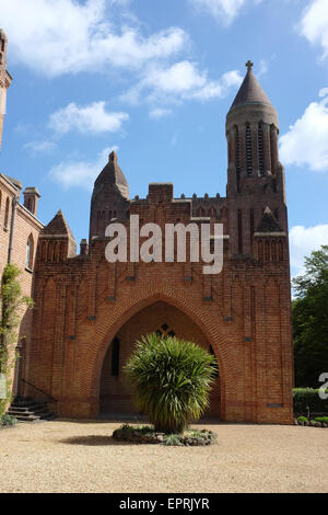 Quarr Abbey Isle of Wight Stock Photo - Alamy