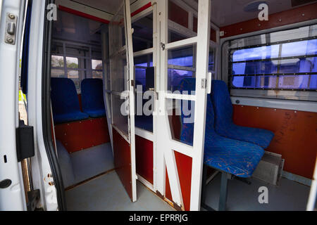 Mercedes Benz Sprinter inmate transport van at prison museum Veenhuizen ...