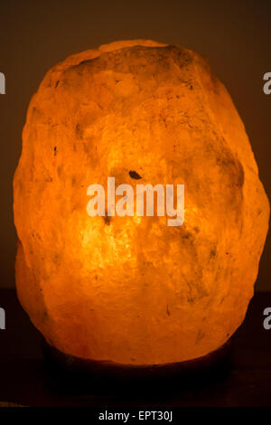 Glowing orange salt lamp texture. Abstract background for design Stock ...