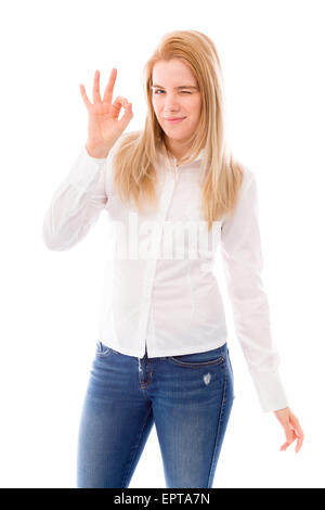 Sexy woman on white background. Perfect womans body Stock Photo - Alamy