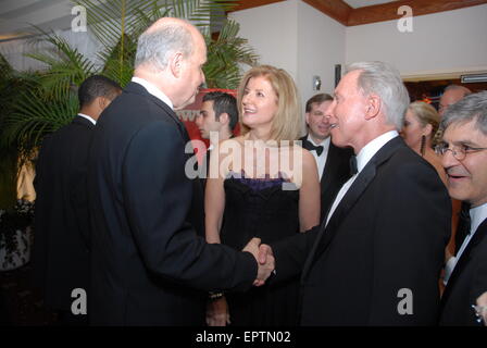 Washington DC. 4-21-2007 Arianna Huffington and James Kimsey (founder ...