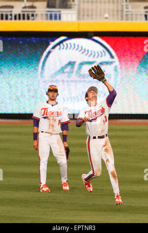 infielder Tyler Krieger (3) of the Clemson Tigers gets the steal at ...