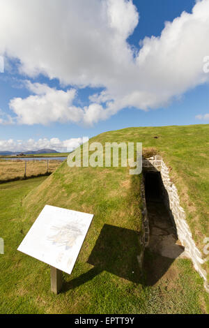 Unstan tomb/cairn, Orkney, Scotland, UK Stock Photo - Alamy