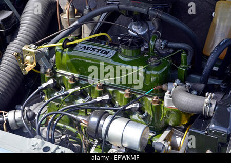 Classic BMC Austin Mini A-series Engine Stock Photo - Alamy