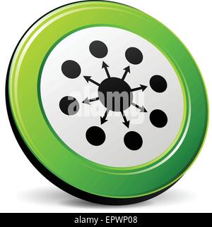 Viral Marketing icon. 3d illustration from digital marketing collection ...