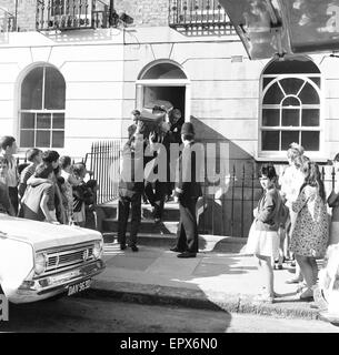 Crime Scene, 25 Noel Road, Islington, North London, where the bodies of ...