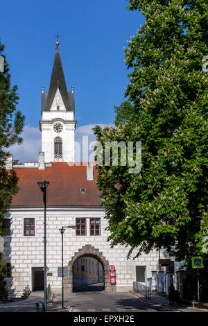 Historic old town, Trebon, Czech Stock Photo - Alamy