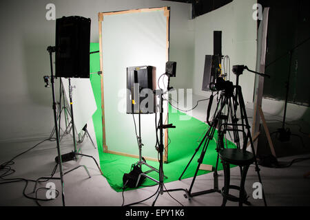 Interiors of a film studio Stock Photo - Alamy