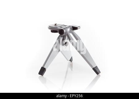 mini camera tripod isolated on a white background Stock Photo - Alamy