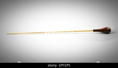 Conductor's baton isolated on white. Musical equipment Stock Photo - Alamy