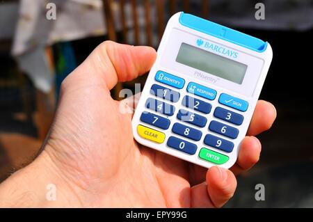 Online banking PINsentry security chip and pin card reader for ...