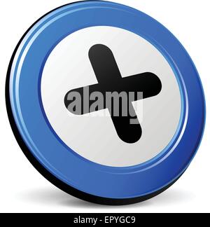 Add plus cross icon. Addition math sign. Medical health symbol. Stock ...