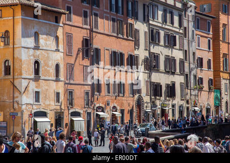 streets near Pantheon, Rome, Italy Stock Photo - Alamy