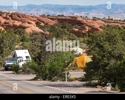 Devil's Garden Campground, Arches National Park, Moab, Utah Stock Photo - Alamy