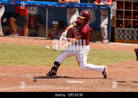 Florida State Seminoles second baseman Drew Faurot (3) during an NCAA ...