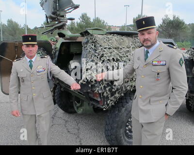 Aubagne, France. 29th Apr, 2015. Warrant Officer class II Alexander ...