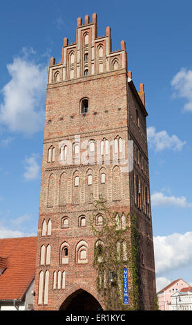 The stone gate, Anklam, Mecklenburg-West Pomerania, Germany Stock Photo ...