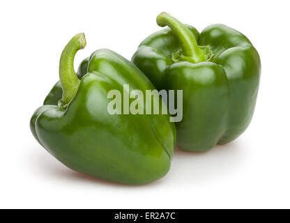 Green sweet bell pepper vegetables heap Stock Photo - Alamy