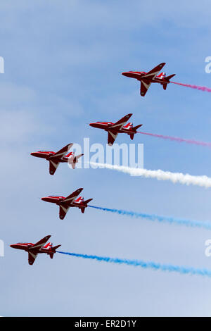 Red Arrow Sky Force Opens Blackpool Pleasure beach amusement Park ...