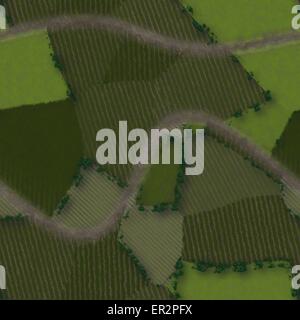 Seamless Green Terrain Background Stock Photo - Alamy