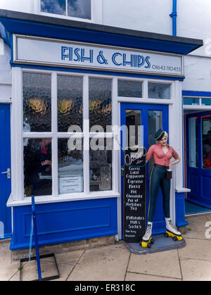 Fish and Chip shop and restaurant Stokesley North Yorkshire England ...