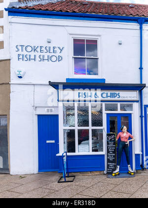 Fish and Chip shop and restaurant Stokesley North Yorkshire England ...