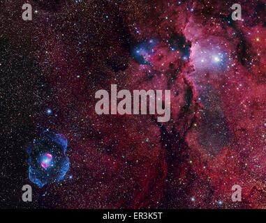 Star Cluster NGC 6193 and Nebula NGC 6188 Stock Photo - Alamy