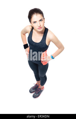 Full length fitness woman standing in sportswear Stock Photo - Alamy