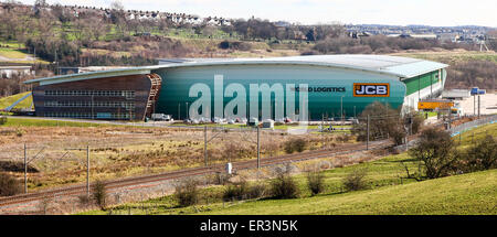 The JCB World Logistics site at Chatterley Valley Newcastle-under-Lyme ...