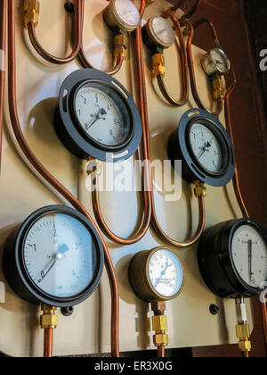 north american temperature control panel attached to the heating unit ...